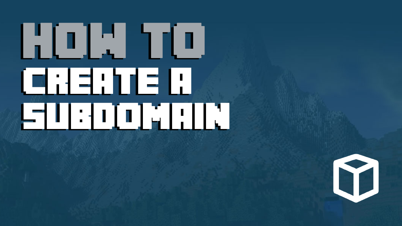 Create A Subdomain For Your Server Apex Hosting